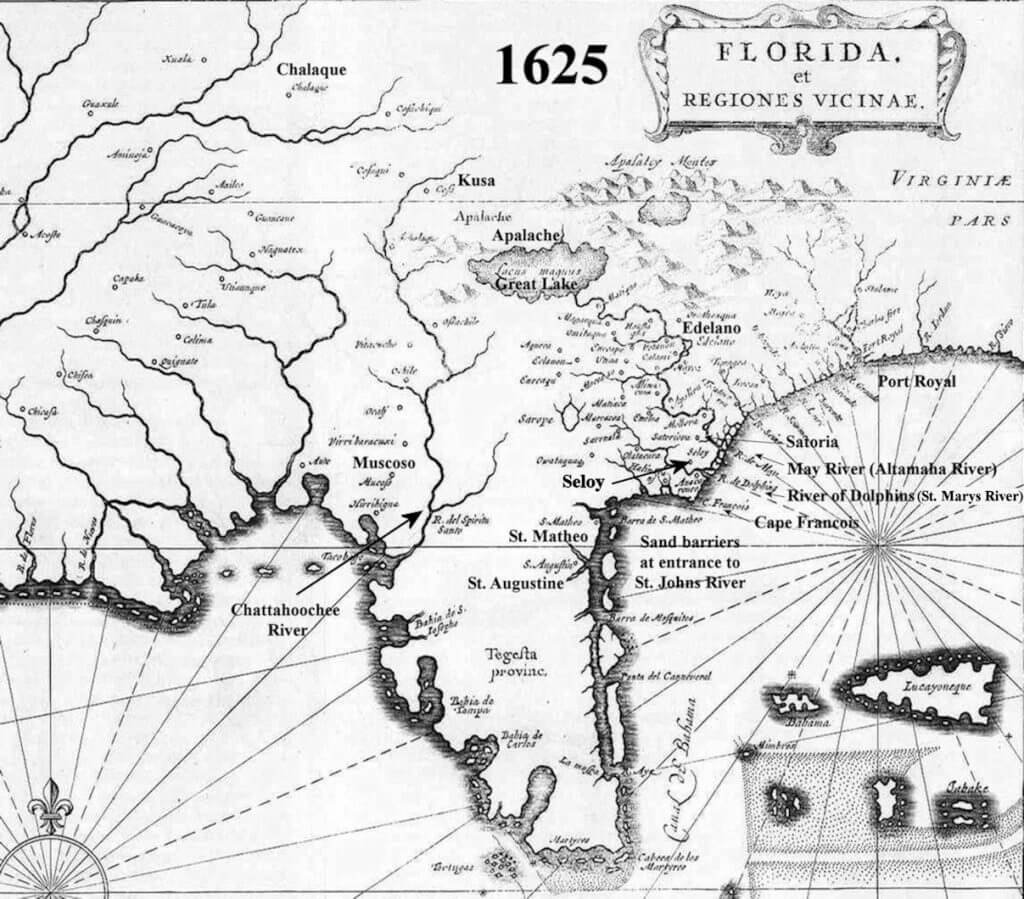 Historical Maps of Southeast United States – Access Genealogy