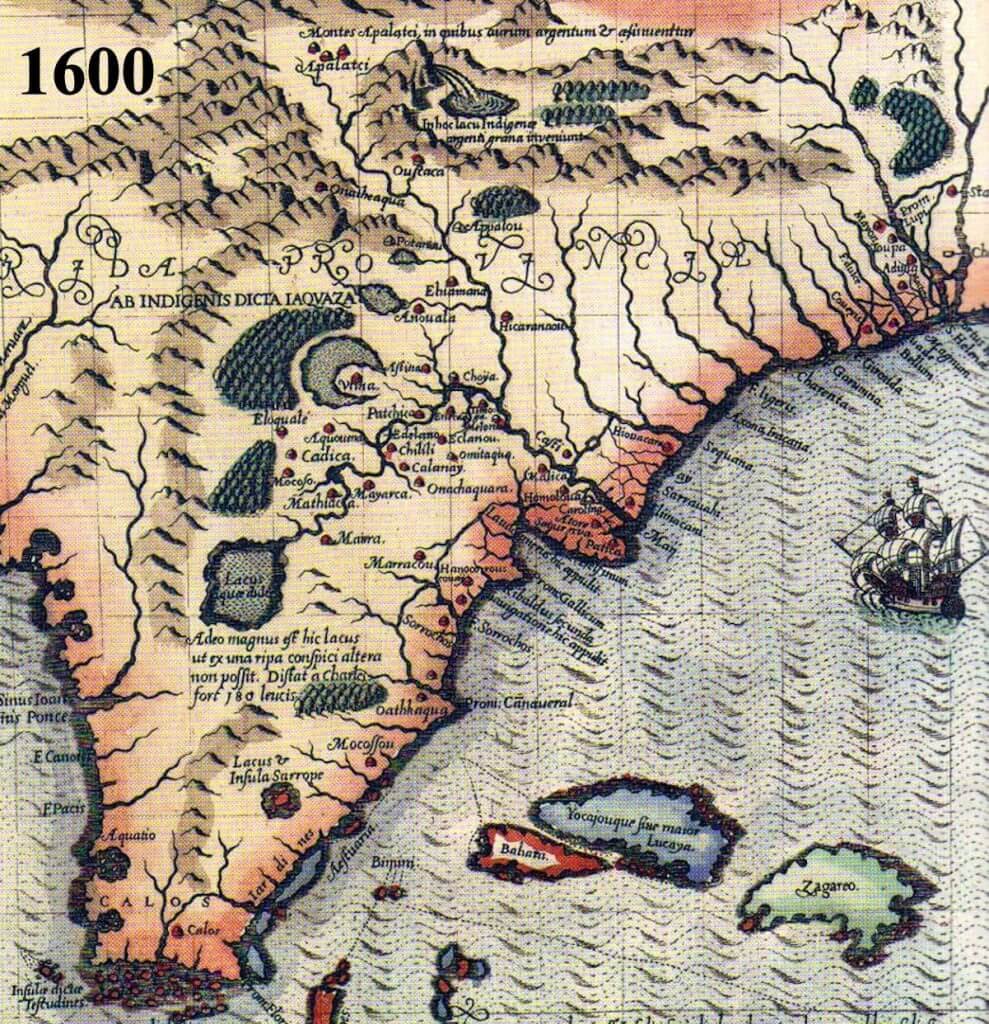 Historical Maps of Southeast United States | Access Genealogy