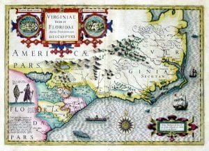 Historical Maps of Southeast United States – Access Genealogy