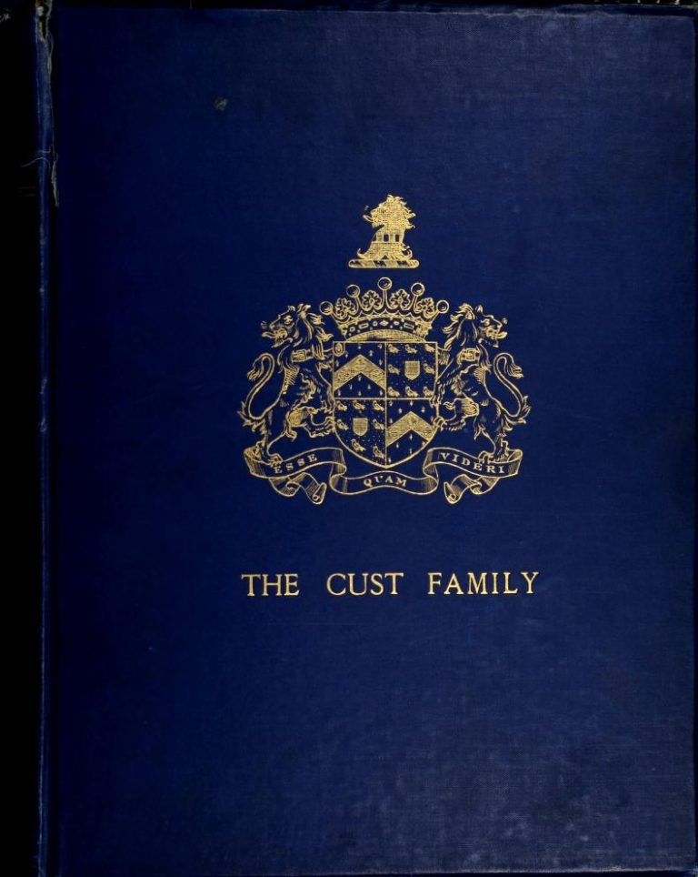 Genealogy of the Cust Family – Access Genealogy