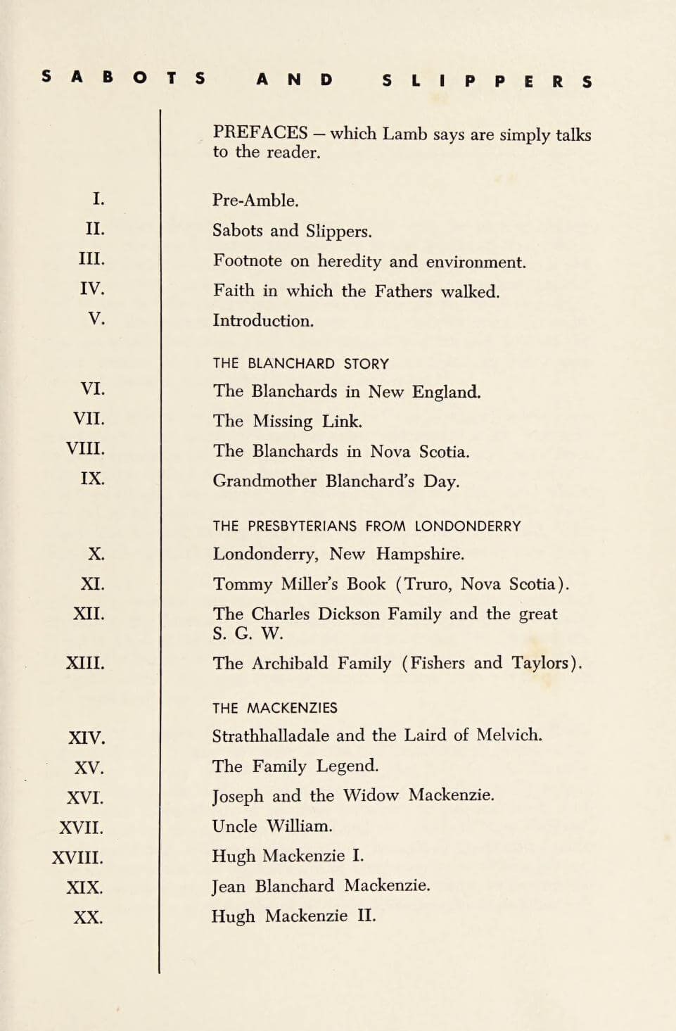 Sabots and slippers – Access Genealogy