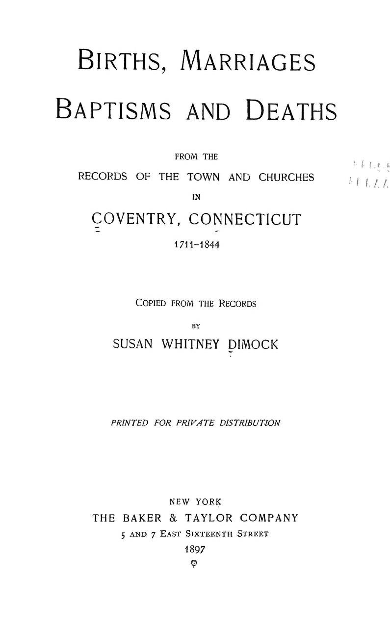 United States Vital Records – Access Genealogy