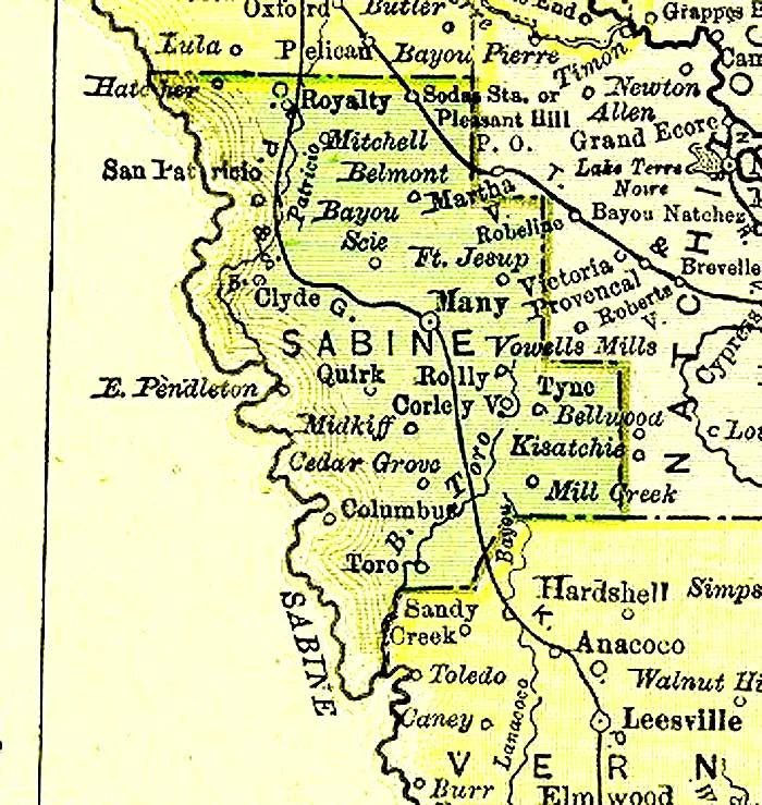 History of Sabine Parish, Louisiana – Access Genealogy