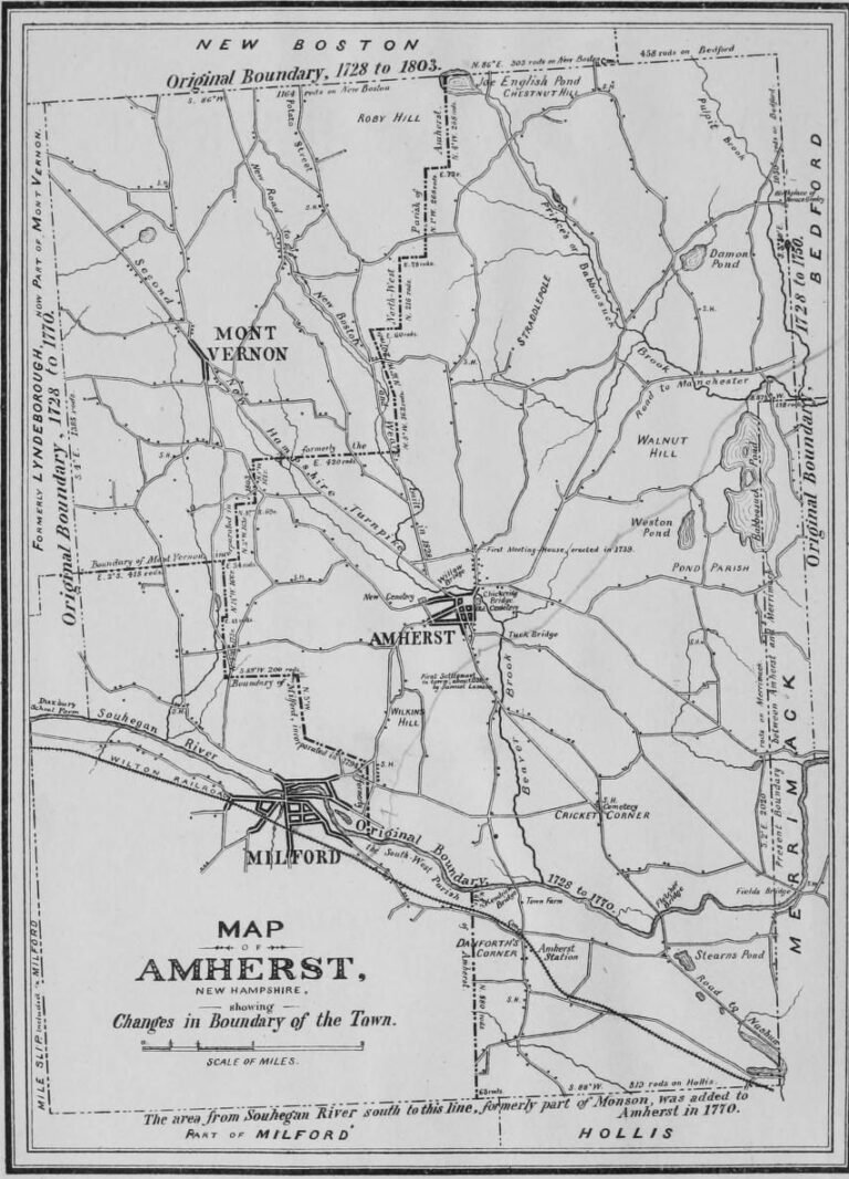 History of Amherst New Hampshire – Access Genealogy